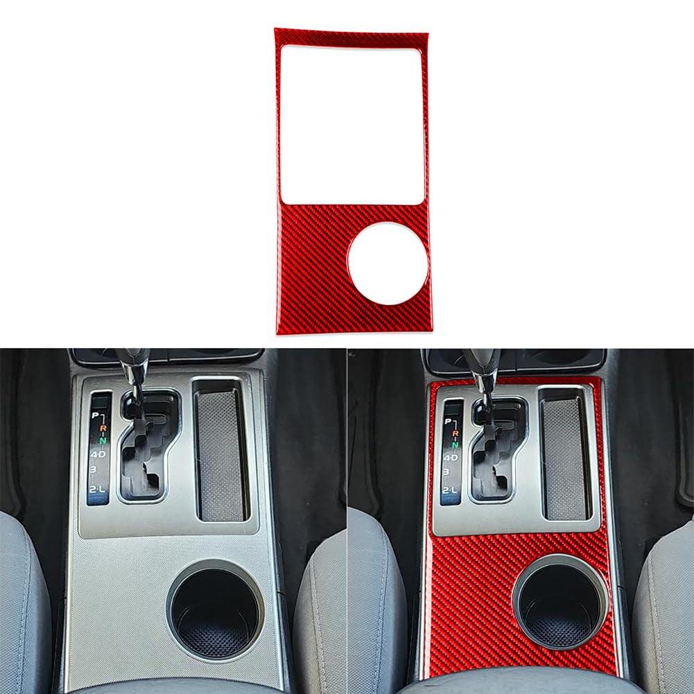 UOADA Real Premium Carbon MMF7 Fiber Car Center Consoel Gear Shifter ...