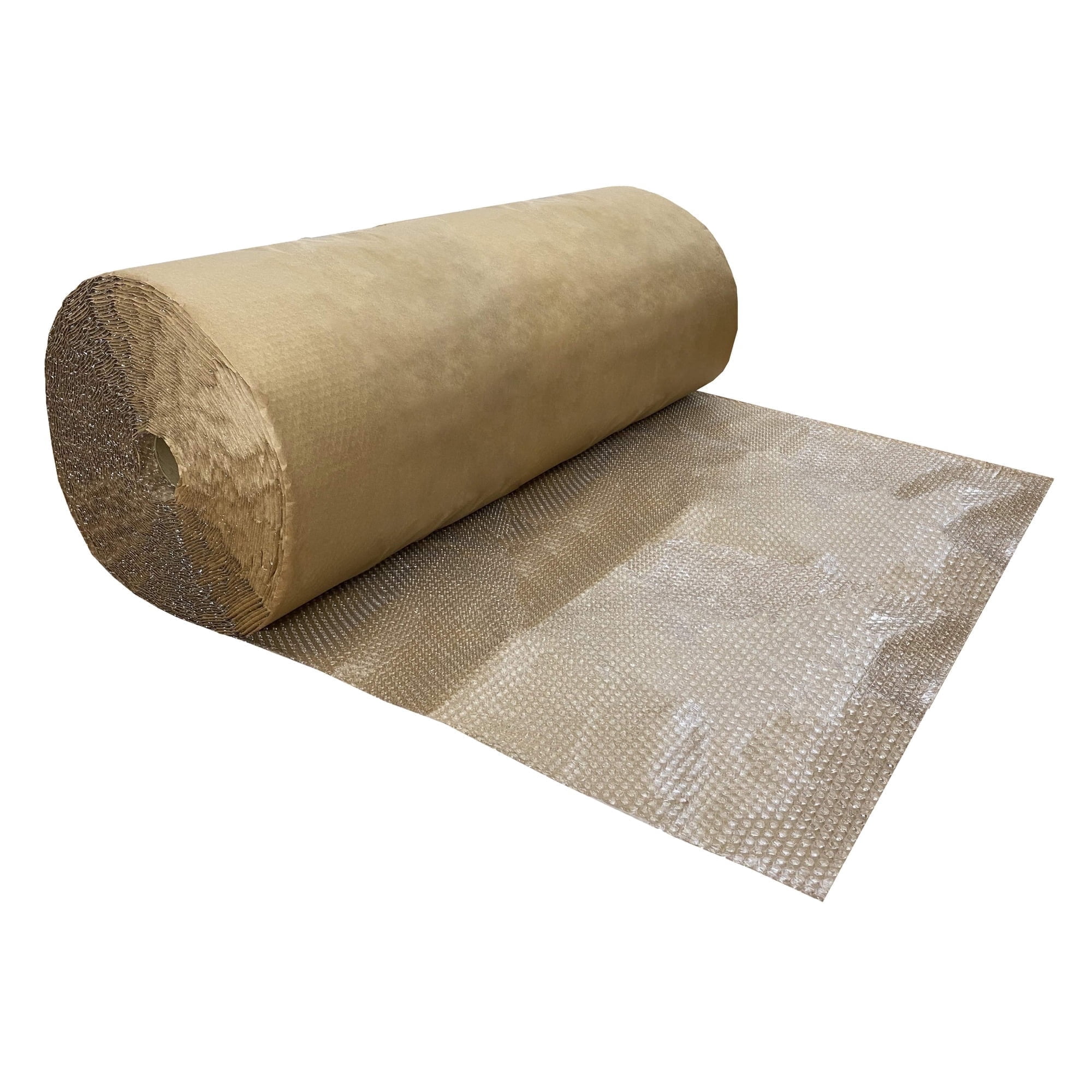 UOFFICE Kraft Backed Bubble Cushioning Wrap 48" x 125-feet Long Roll ...