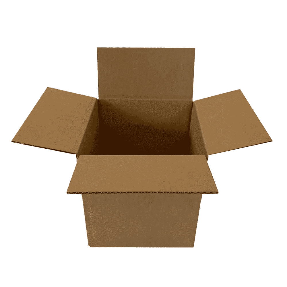 UOFFICE 24" x 24" x 24" Moving & Packing Corrugated Cube Boxes, Bundle ...