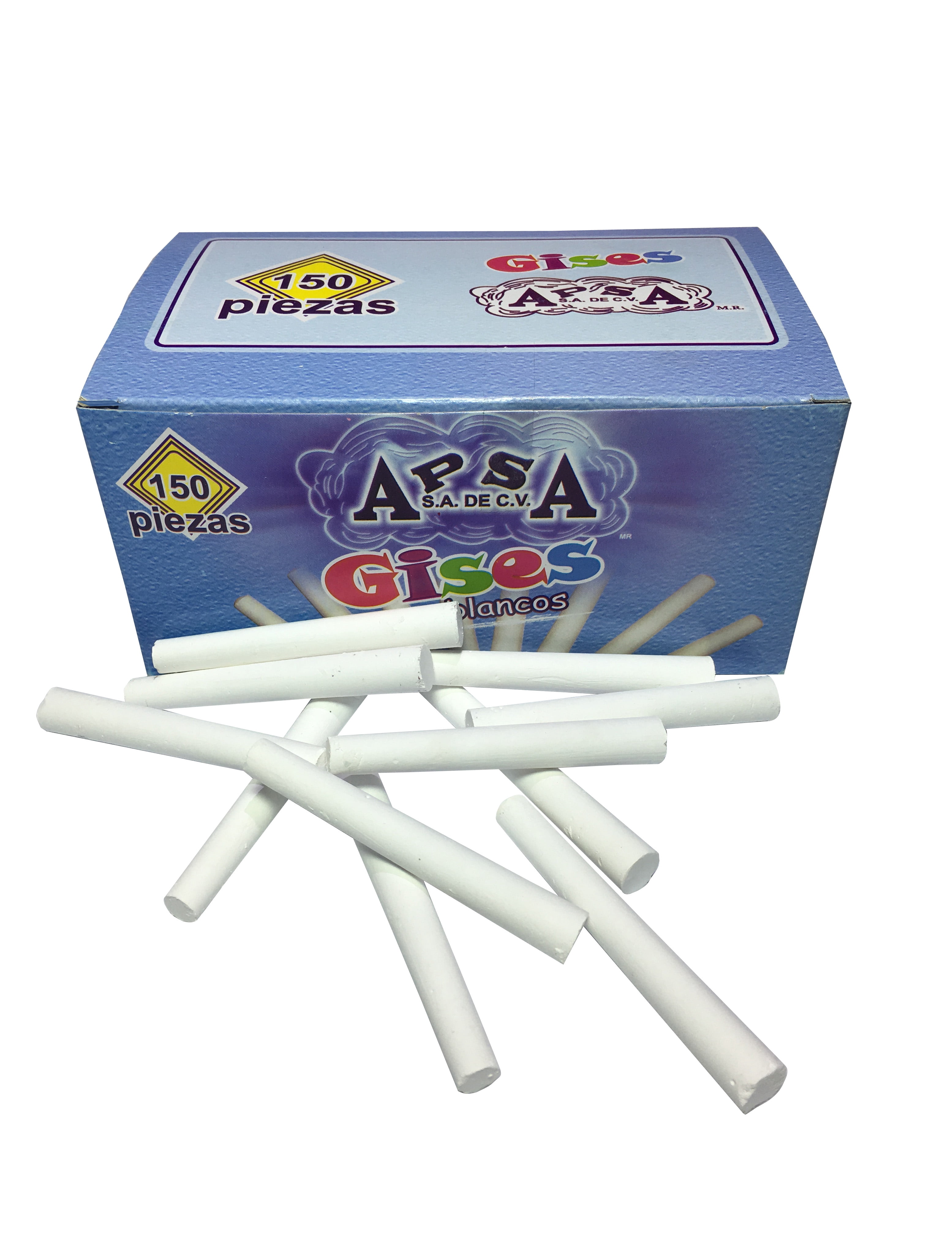 UOFFICE Bulk White Chalk, 150 Pack for Outdoor, Schooling, Office ...