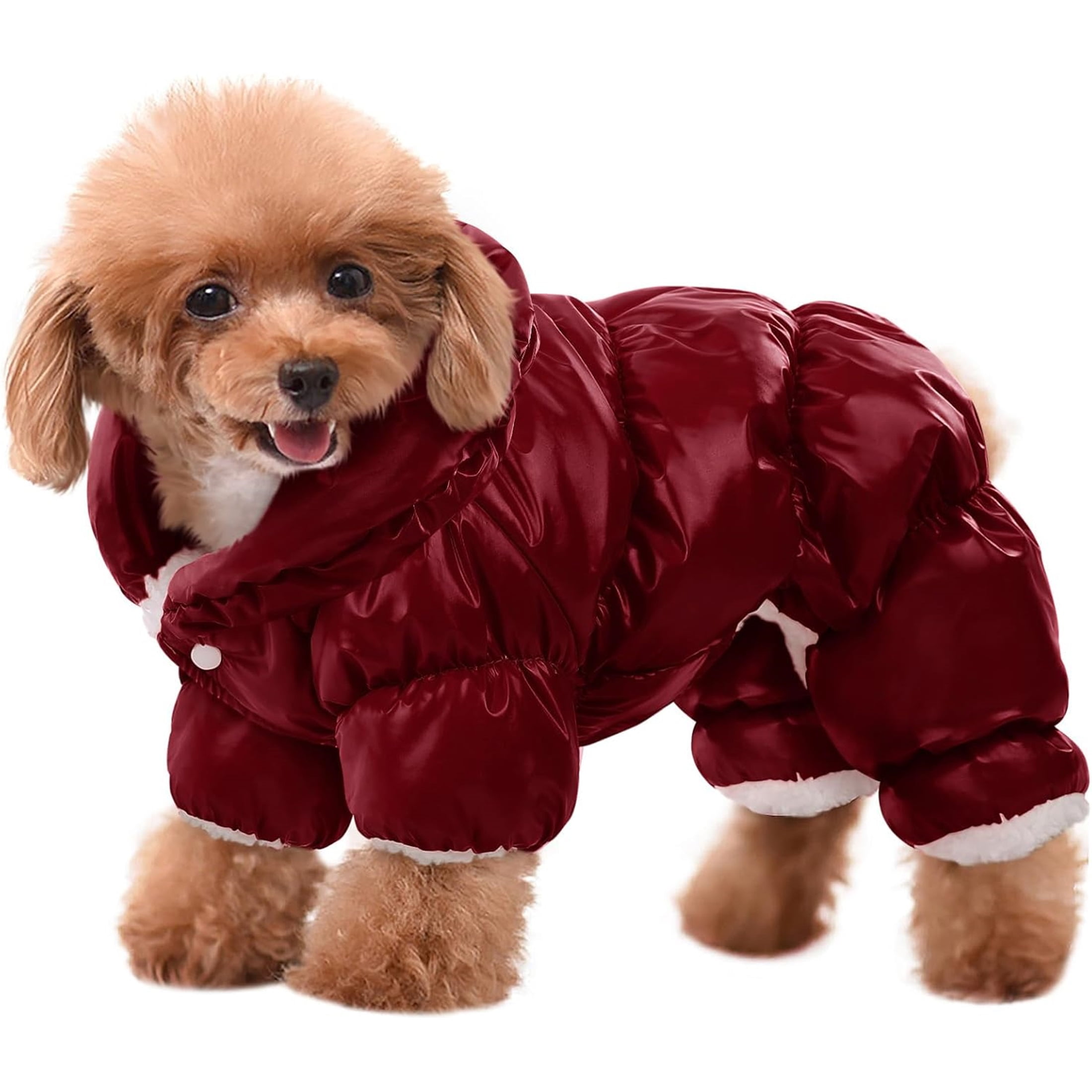 UOSIA Dog Coat, Waterproof Dog Jacket, Fullbody Dogs Winter Coat, Puppy ...