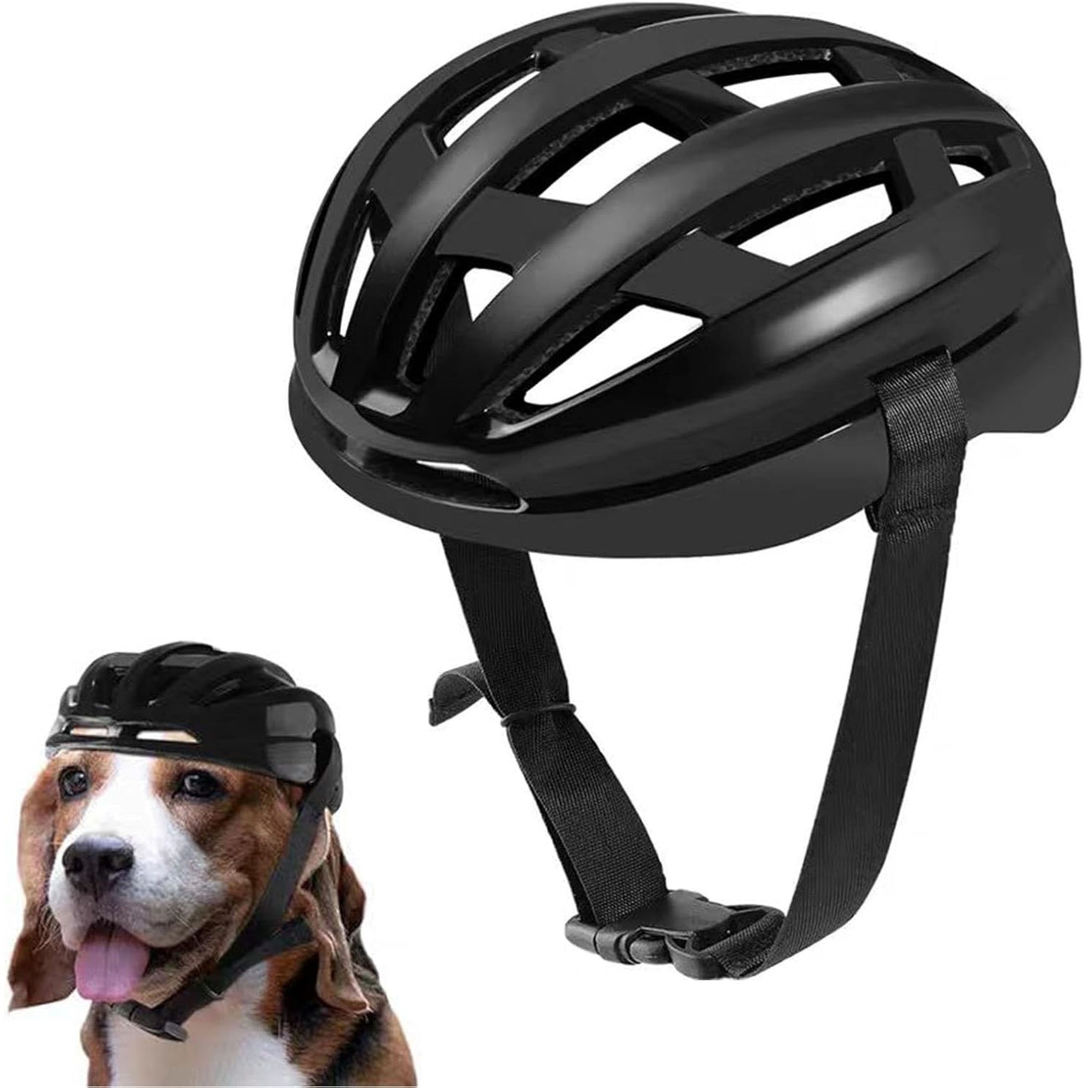 UOSIA Dog Helmet Pet Hat for Cats Dog Motorcycle/Bike Helmet Outdoor ...
