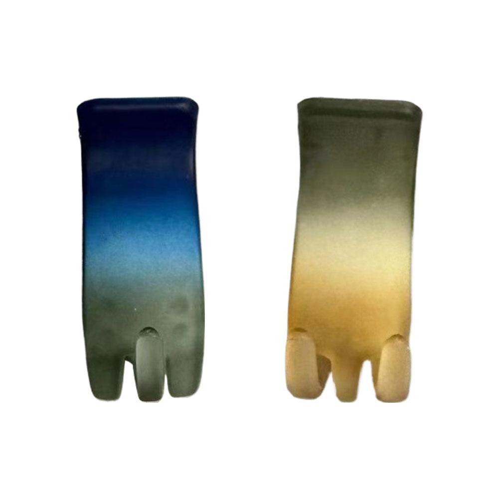 UOYOT Color Combination Grab Clip Premium French Matte Gradient ...