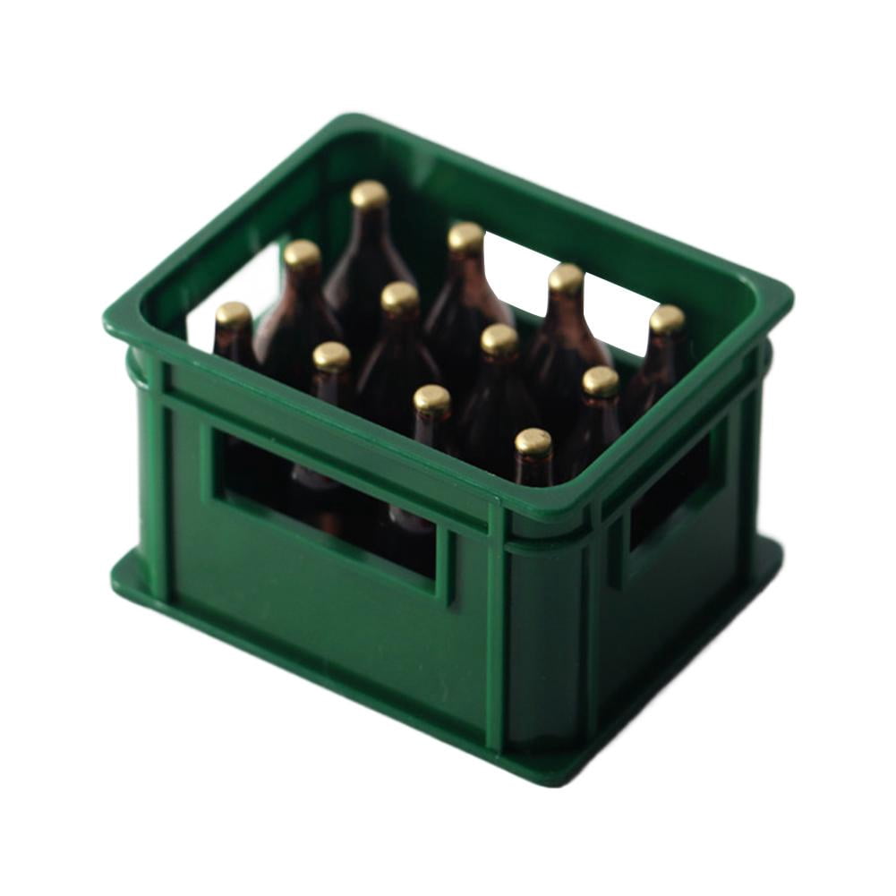 UOYOT Diorama Scale Beer Box Drink Box Model Doll House Scene Display ...