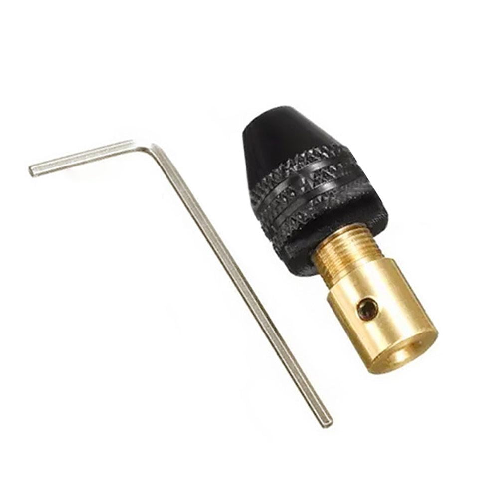 UOYOT Drill Chuck 2-5mm Mini 3 Jaw Quick Change Adapter Fixing Device ...