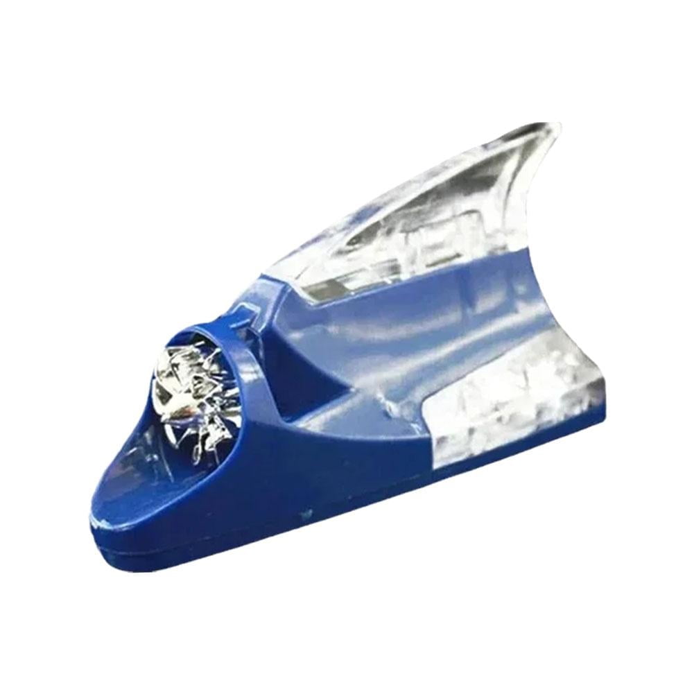 UOYOT LED Lights Car Truck Wind Power Shark Fin Roof Antenna Aerial ...
