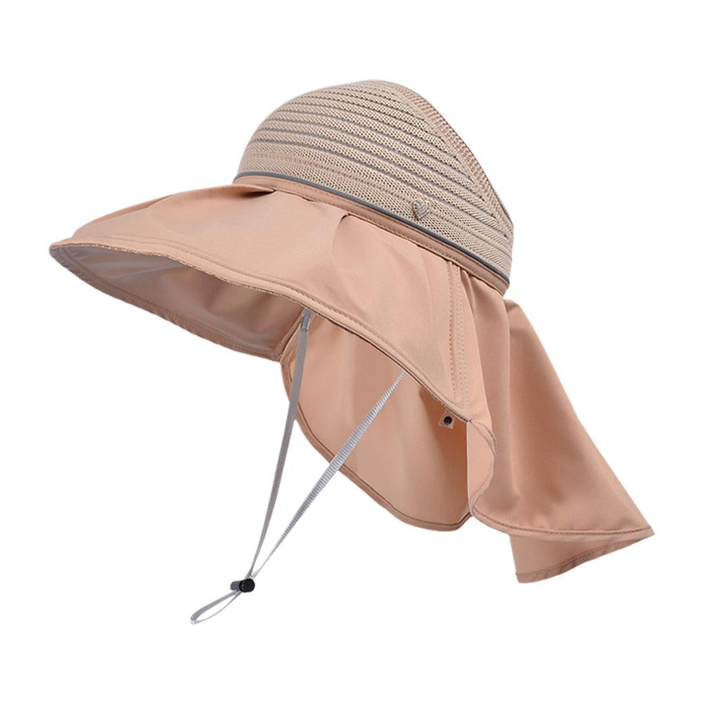 UOYOT Rtyweth Wide Rim Hat Sun Hat With Flap For Men Women Outdoor ...