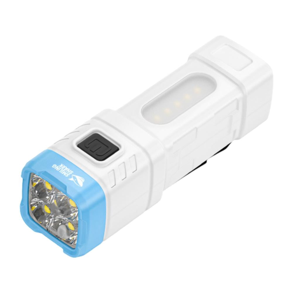 UOYOT Super Bright Lightweight LED Torch Rechargeable Fixed Focus ...