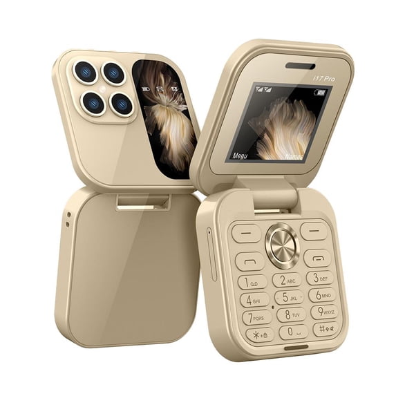 UOYOTT 2024 New Mini Flip Mobile Phone 2 SIM Card Small Display ...