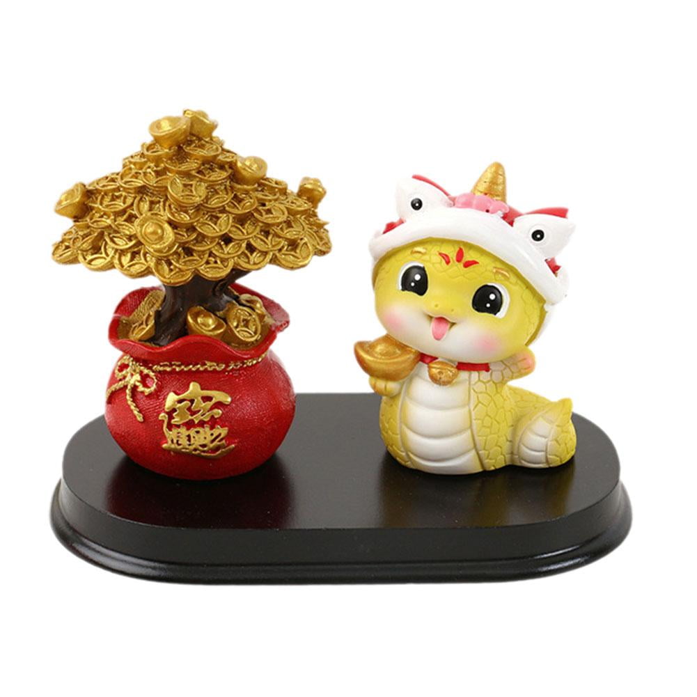 UOYOTT 2025 Year Snake Mini Figurine Snake Micro Statues,Chinese New ...