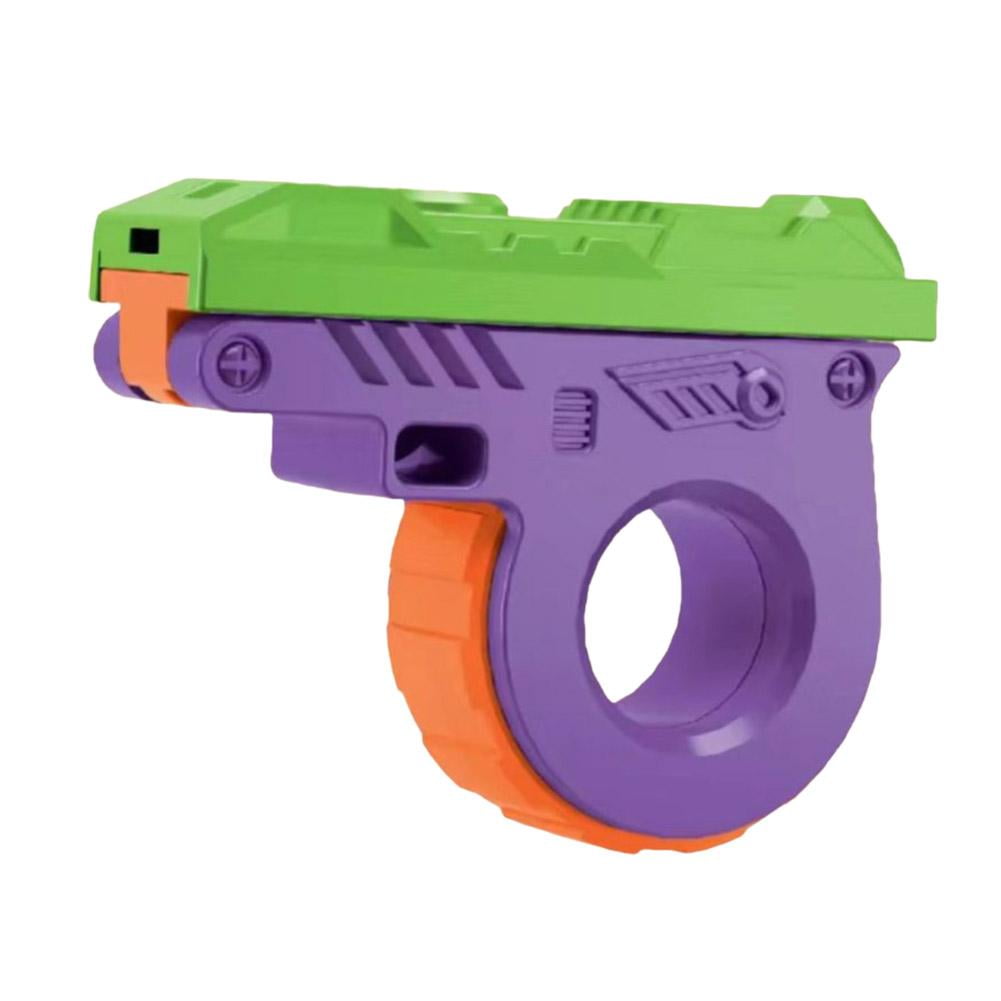 UOYOTT 3D Children Radish Simulation Revolver Whistle Press Toy ...