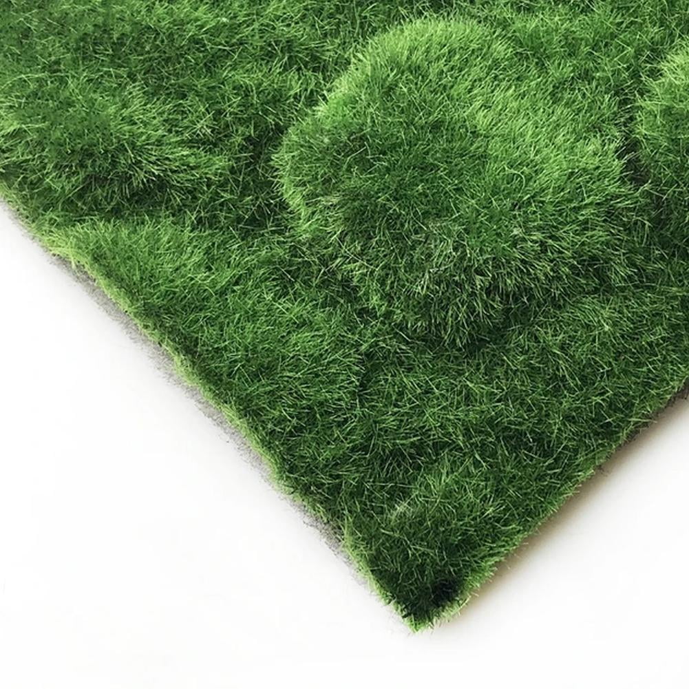 UOYOTT Artificial-Fake Grass Mat Grassland Simulation Moss Lawn Turf ...