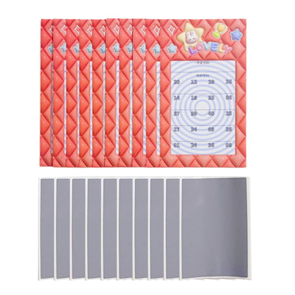 UOYOTT DIY Homemade Scratch Cards for Valentine's Day & Children's ...