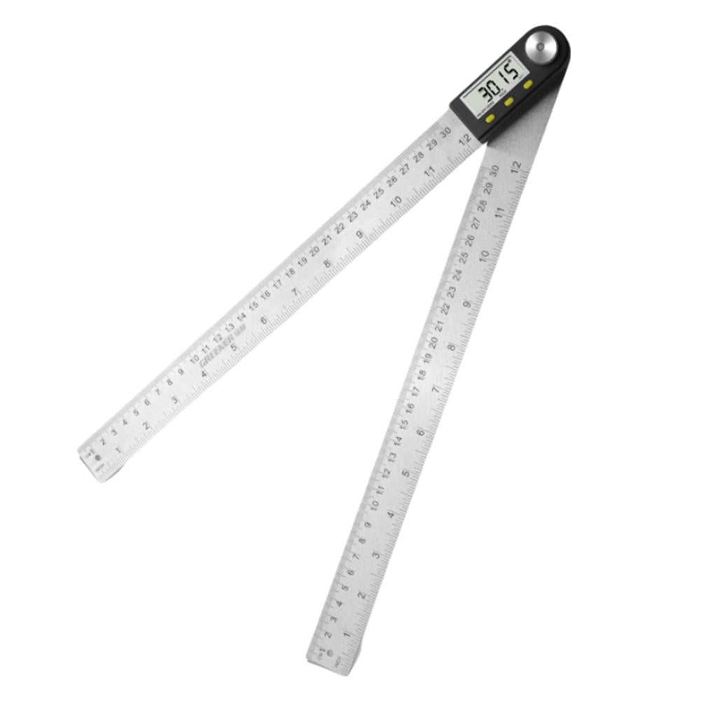 UOYOTT Digital Display Angle Ruler,2 in 1 Angle Finder Ruler,Angle Measuring Tool Digital ...