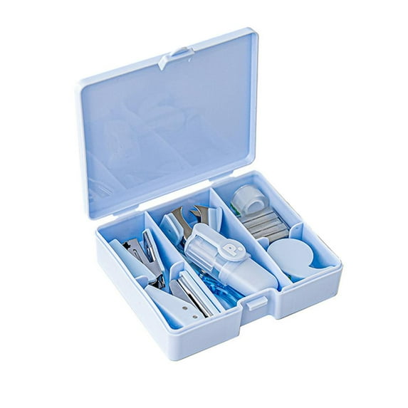 UOYOTT Mini Stapler Staple Punch Hole Tape Machine Set Multifunction ...