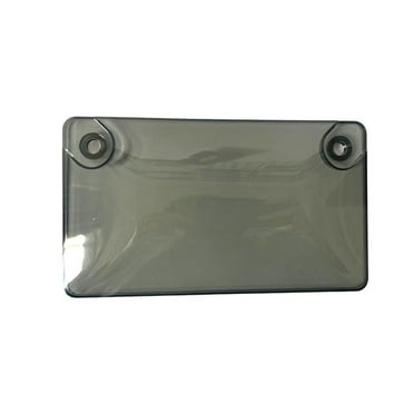 Motorcycle Clear License Cover Motorcycle Tag Protector Dustproof ...