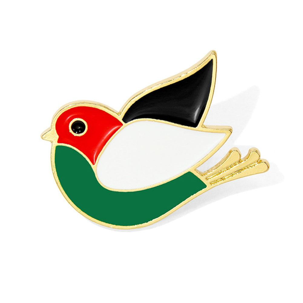 UOYOTT Palestine Bird Lapel Pin, Palestine Flag Pin Palestine Enamel ...