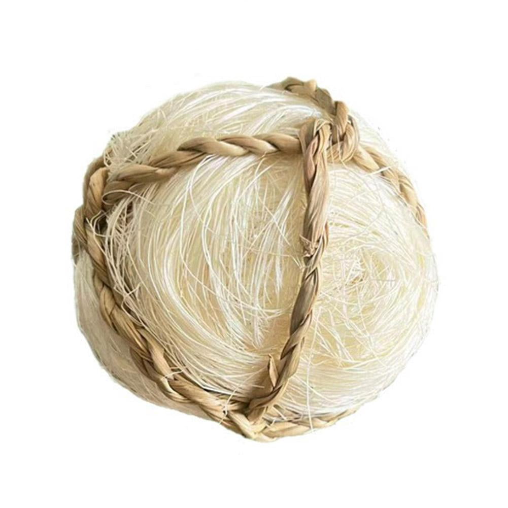 UOYOTT Pet Chew Toys HamsterRabbit Guinea Pig Natural Grass Straw Toy ...
