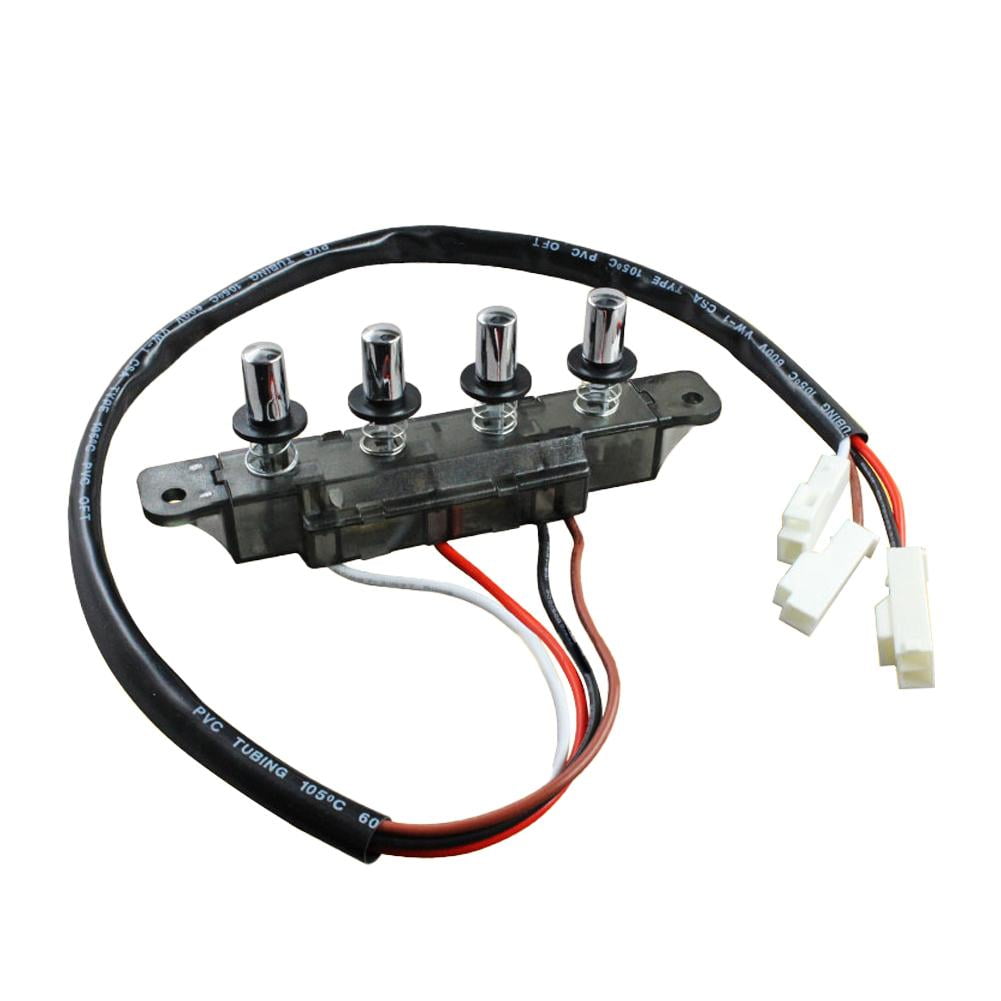 UOYOTT Range Hood Switch 4/5-Button Kitchen Replacement Accessories ...