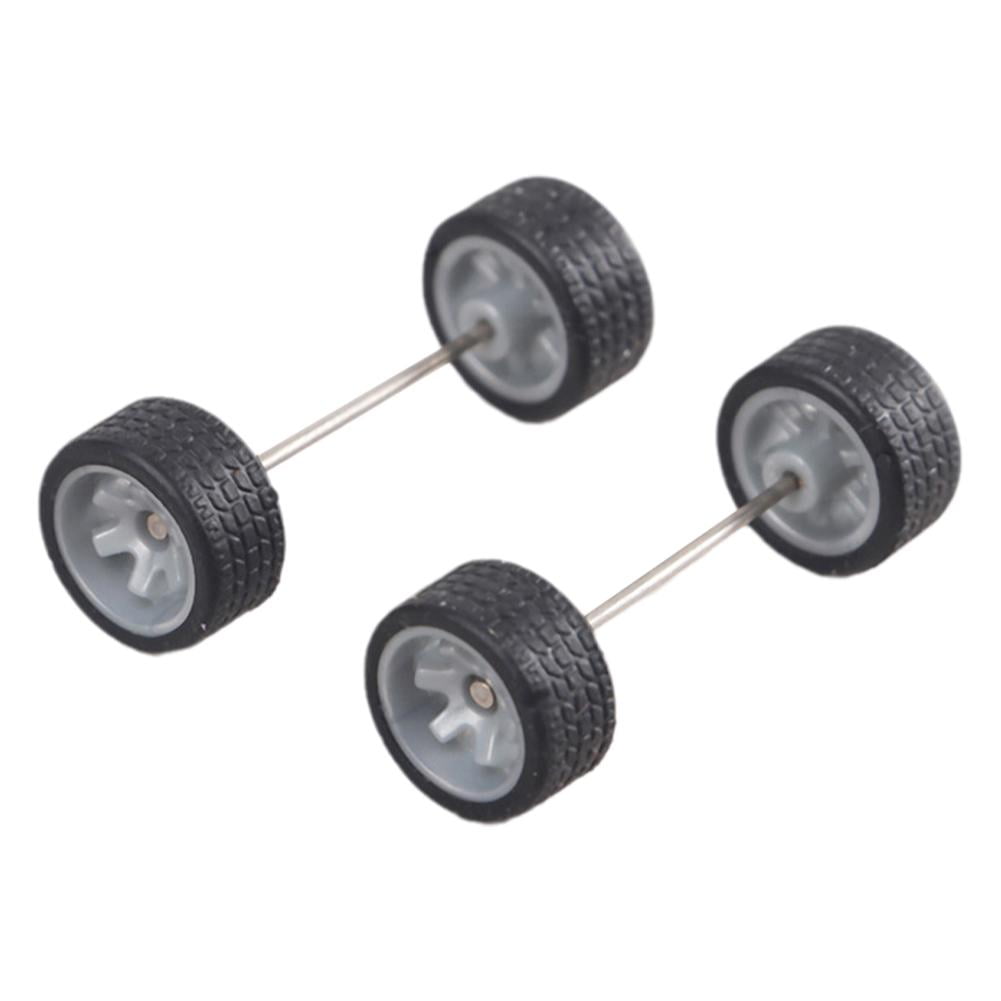 UOYOTT Real Riders Wheels Rims- Tires Set for 1/64 Scale^ - Walmart.com