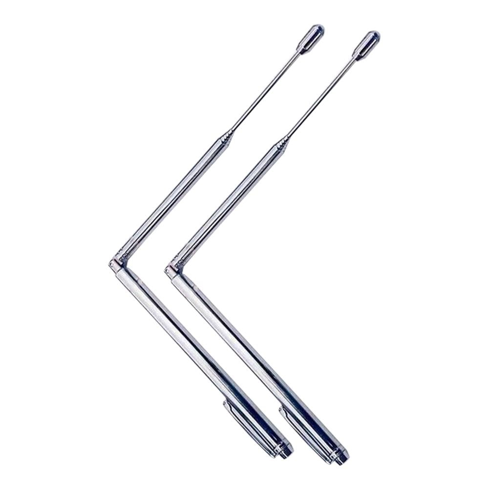 UOYOTT Retractable Dragon Ruler Brass Probe Rod Tool Dowsing Rod Pe ...