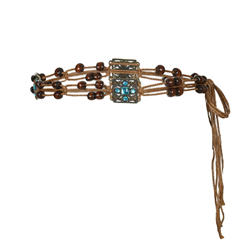 UOYOTT Retro versatile braided waist rope bohemian ethnic decorative ...