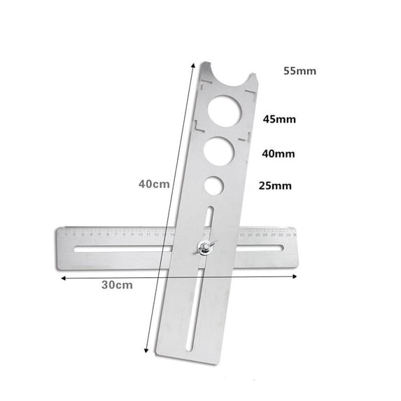 UOYOTT Tile Hole Locator Multi-functional Measuring Tools Ceramic Tile ...