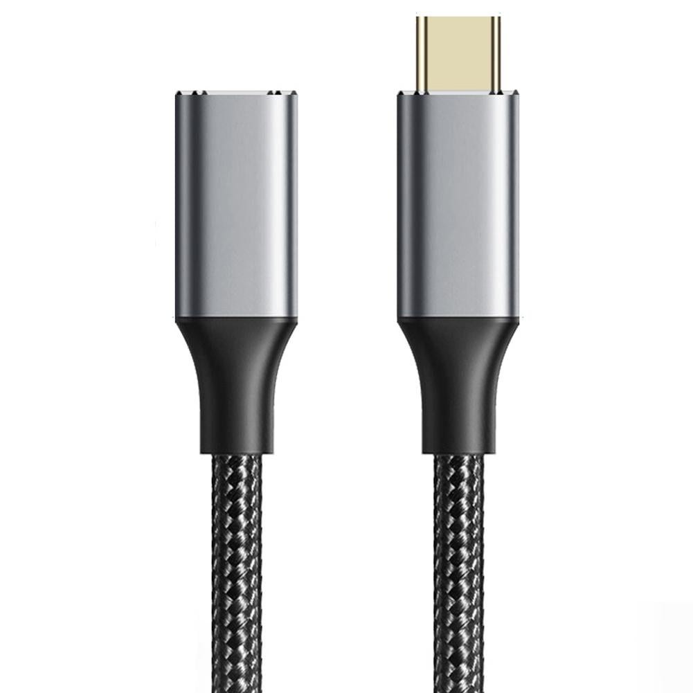 UOYOTT USB-C 3.1 Extension Cable C Male C Female Type-C Cable Charging ...