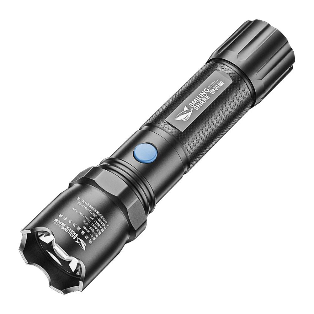 UOYOTT USB Rechargeable LED Torch Tactical Flashlight Waterproof Lamp ...