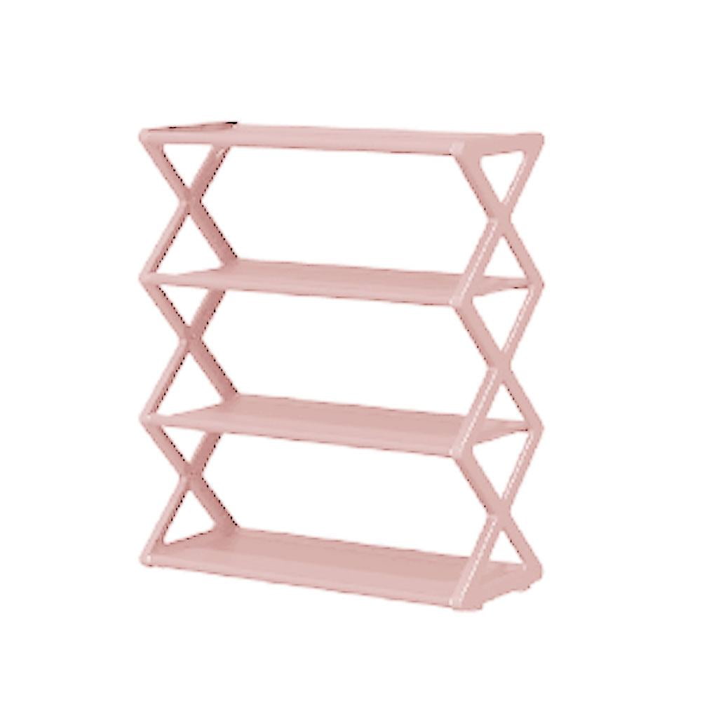 UOYOTT X-Shaped Shoe Rack Dustproof Storage Shelf Shoecase Student ...