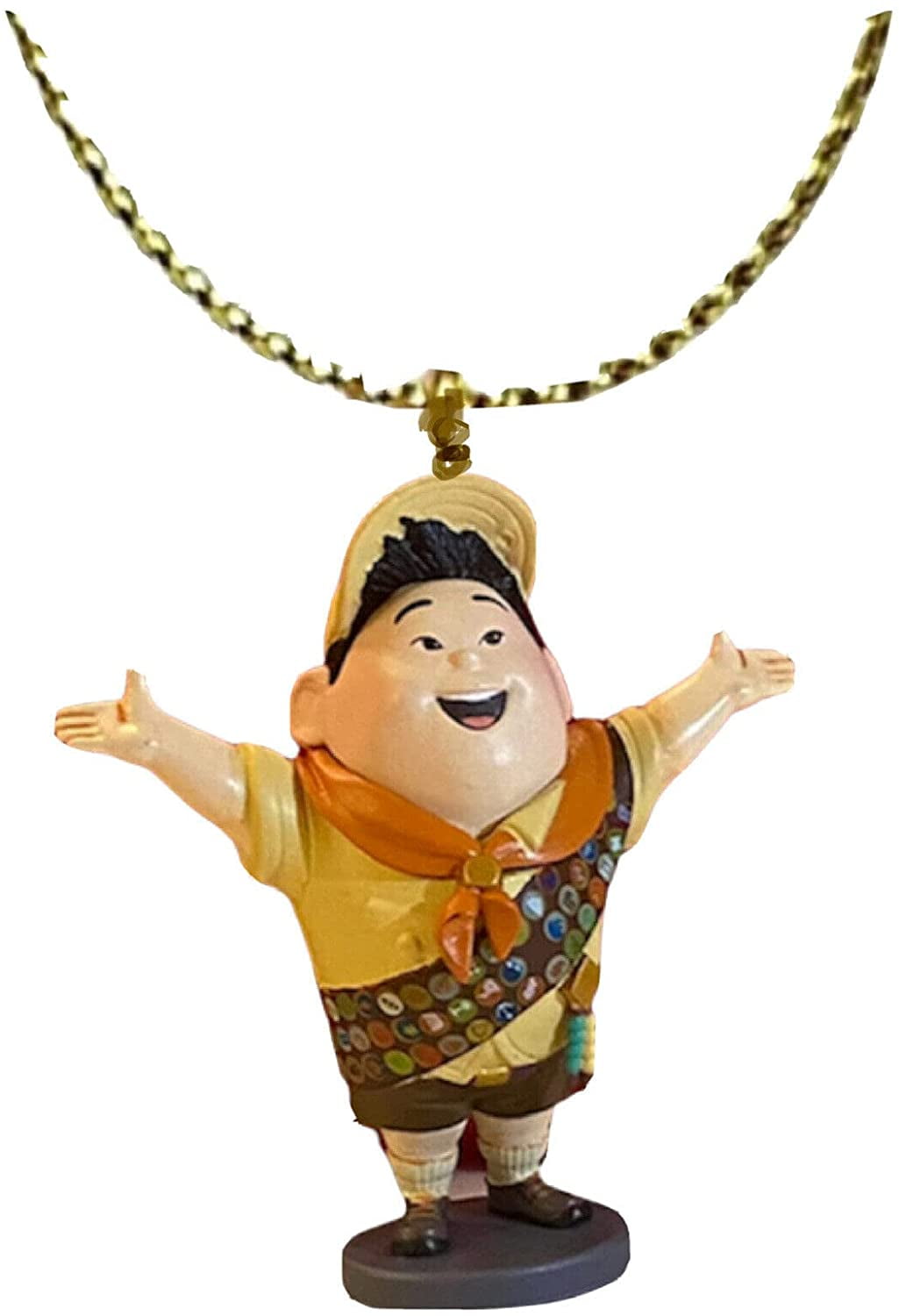 UP Movie Explorer Russell PVC Ornament 3" Figure Figurine Collectible ...
