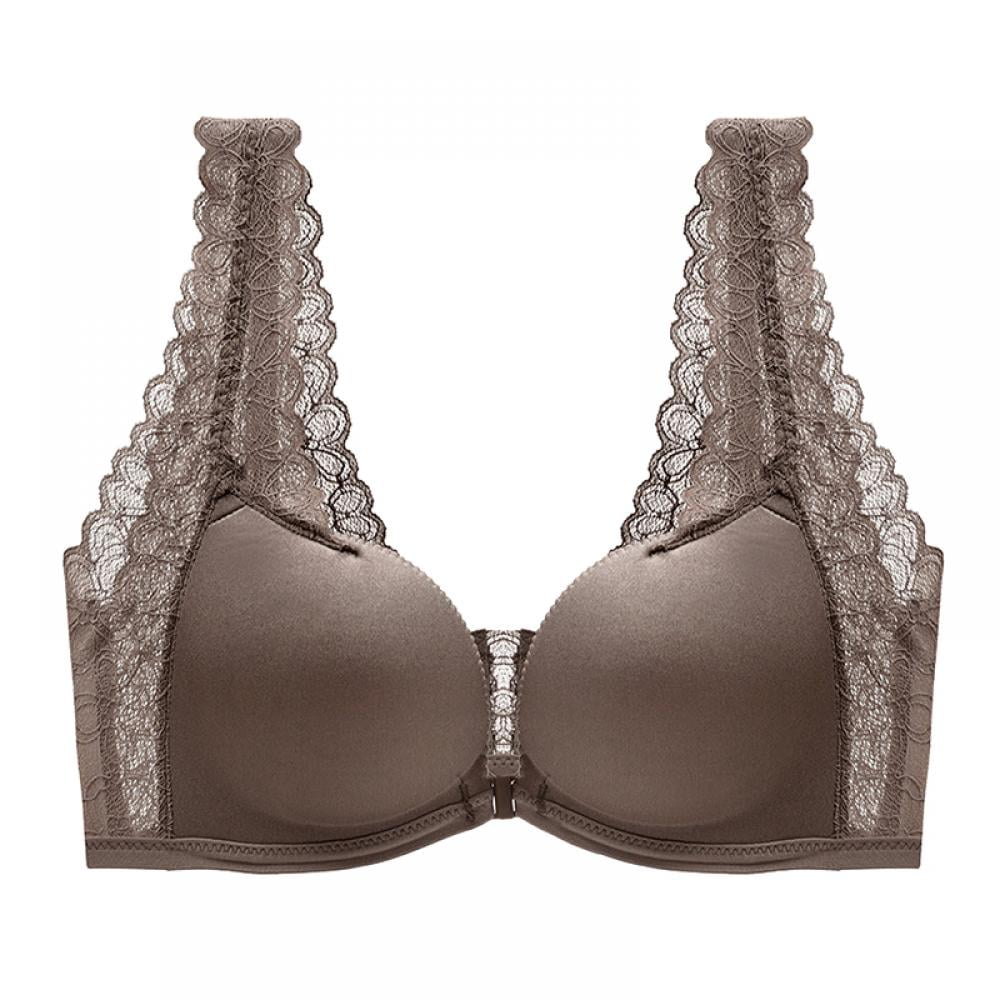 UP TO 15% OFF! Women's Minimizer Unlined Underwire Lace Strap Bra ...