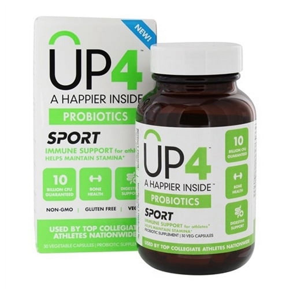 i-health, UP4 Sport Probiotic 30 vegcaps - Walmart.com
