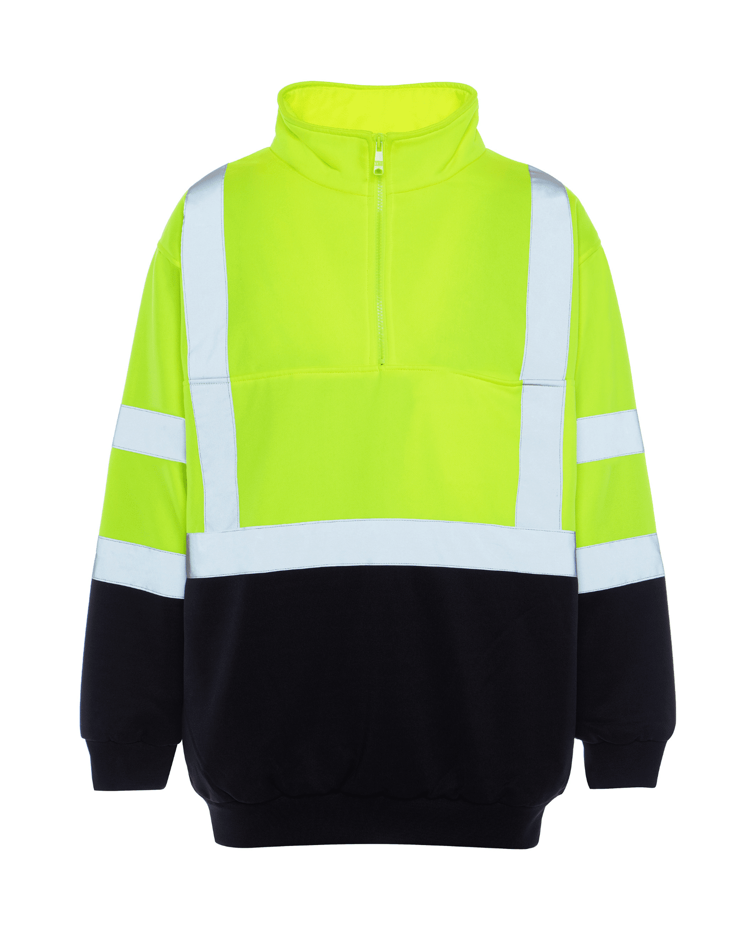 UPA542 HiVis 1/4 Zip Soft Shell Pullover - Walmart.com