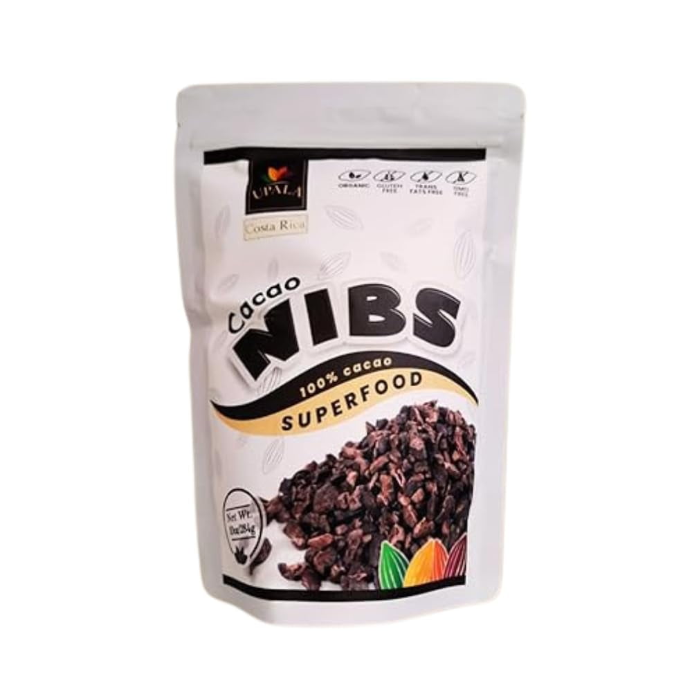 UPALA Organic Cacao Nibs, SBF3 100% Criollo Cacao, Gluten-Free ...