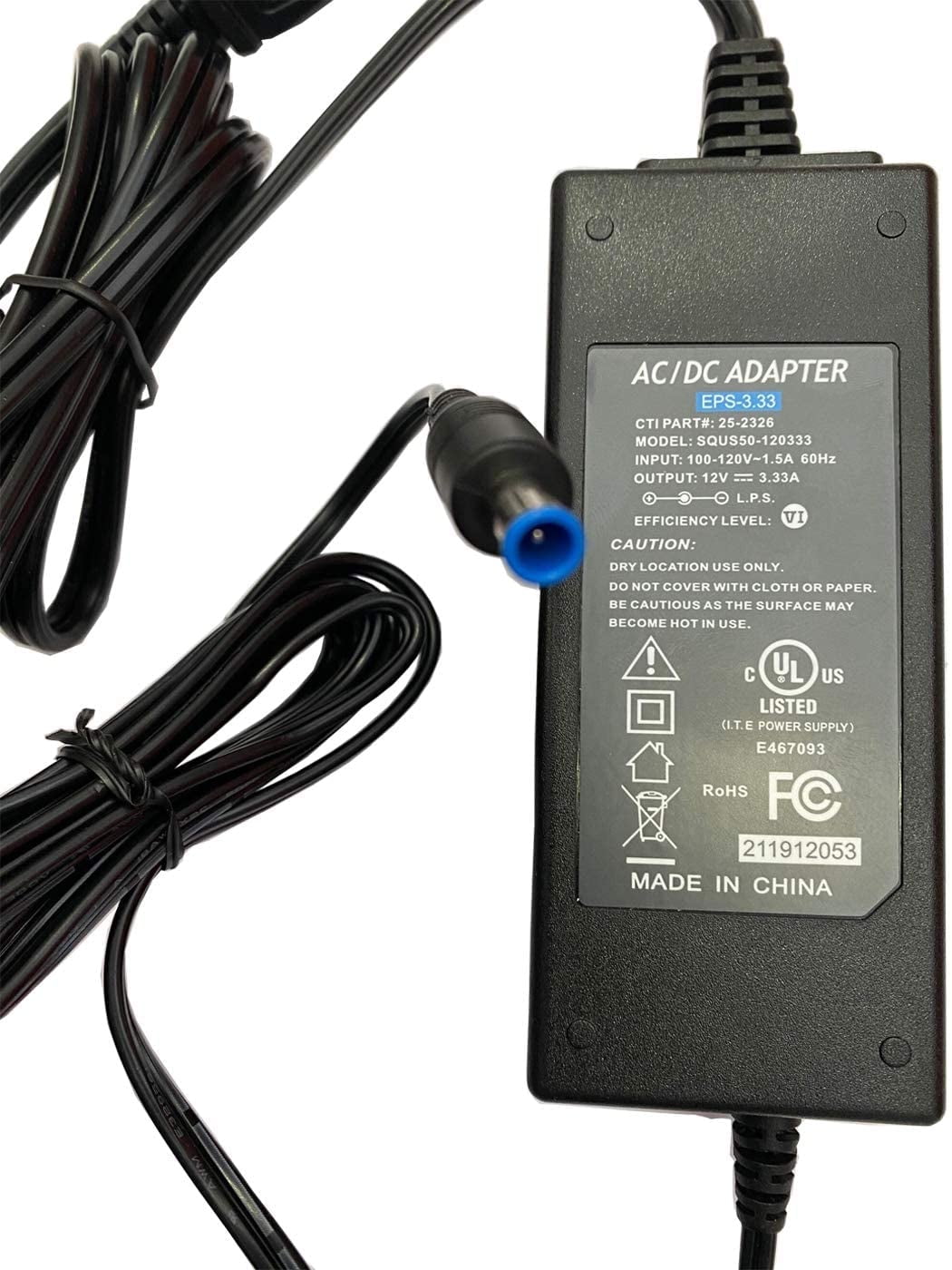 12V AC/DC Adapter Compatible for Samsung BN44-00139A SAD03612A-UV ...