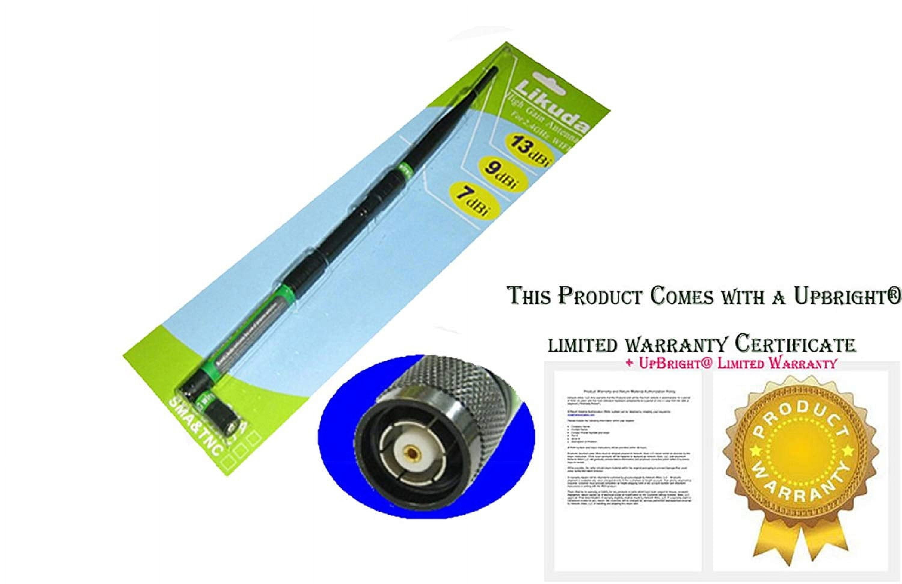 UPBRIGHT 2.4GHz Wireless TNC 9dBi High Gain WiFi RP-TNC Female Antenna ...