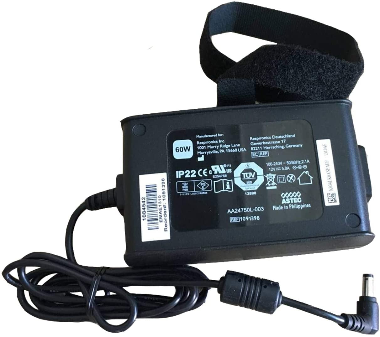 UPBRIGHT 60W AC/DC Adapter Compatible for Philips Respironics PR ...