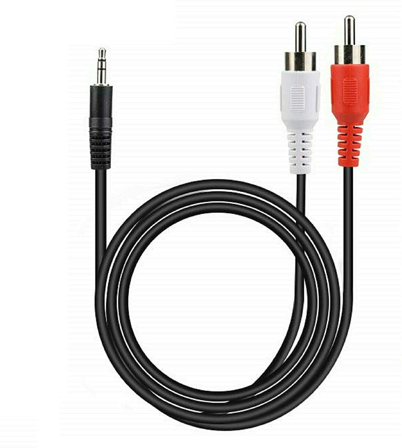 UPBRIGHT New 5FT AUX In Audio Line In Cable to L (Left) and R (Right ...