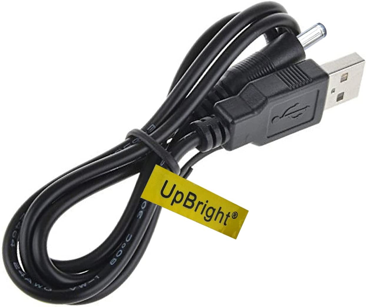 UPBRIGHT New Input USB 5V DC 5VDC Charging Cable Power Supply Charger ...
