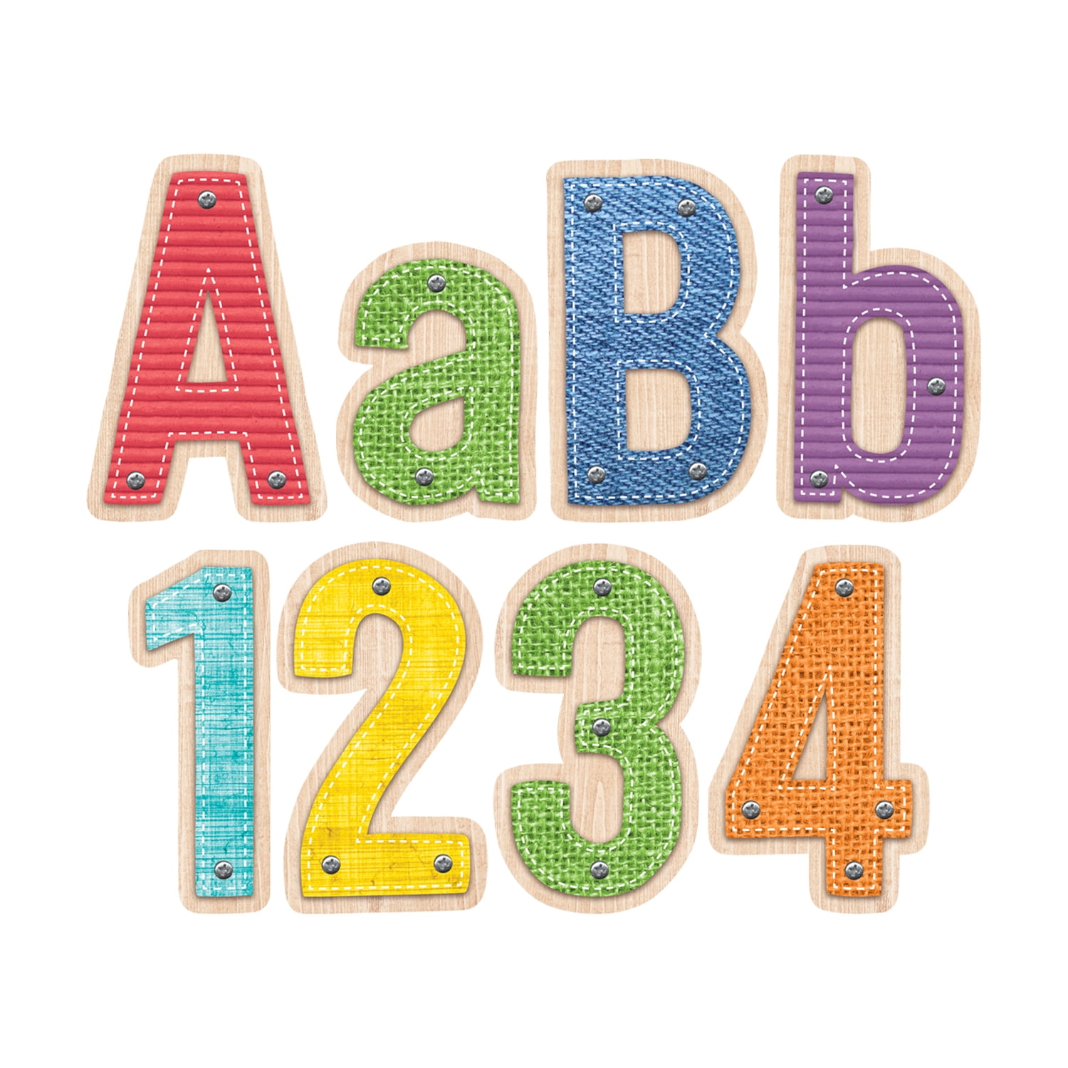 UPCYCLE STYLE 4" DESIGNER LETTERS - Walmart.com