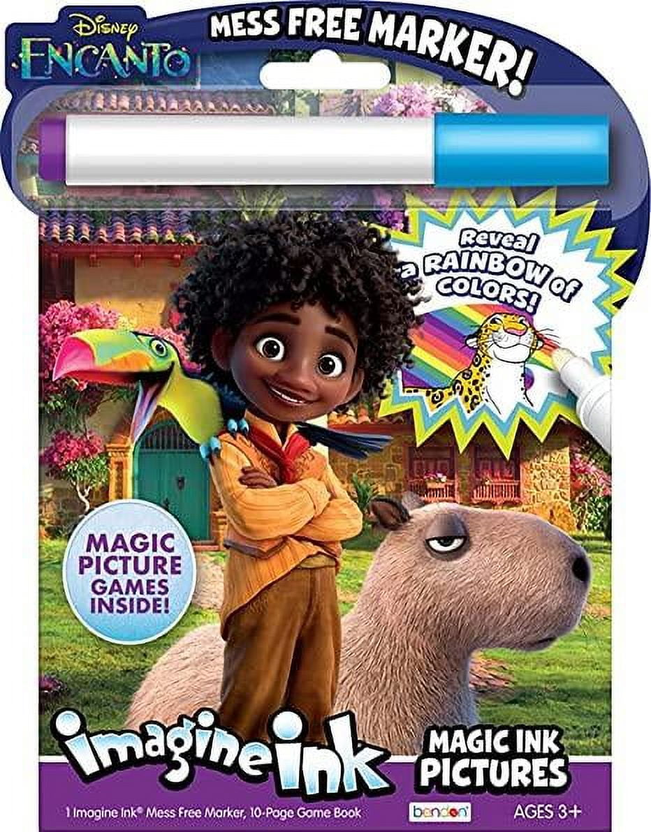 UPD Encanto Imagine Magic Ink Picture Coloring Book - Walmart.com