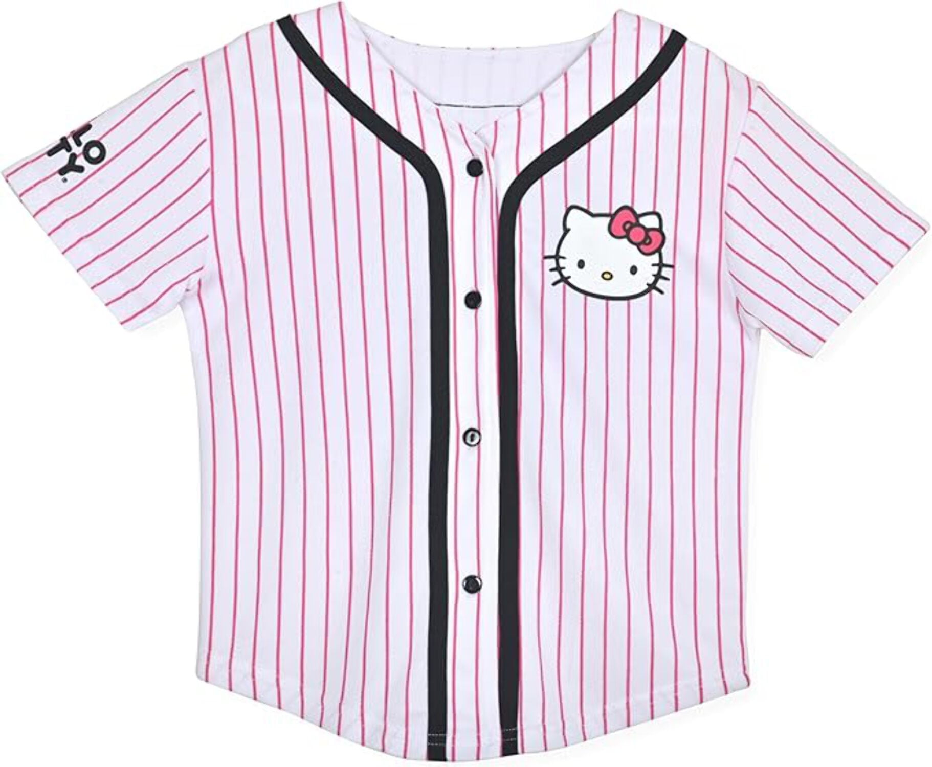 UPD Inc. Hello Kitty - Hello Kitty Girls Baseball Jersey - Fashion Mesh ...