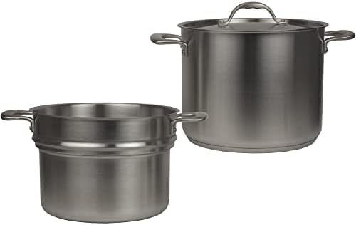 UPDATE International CDB-20 Stainless Steel Double Boiler 21.66 Quart ...