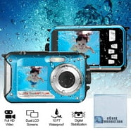 Acuvar 48MP Waterproof Dual Screen HD 1080P Digital Camera for ...