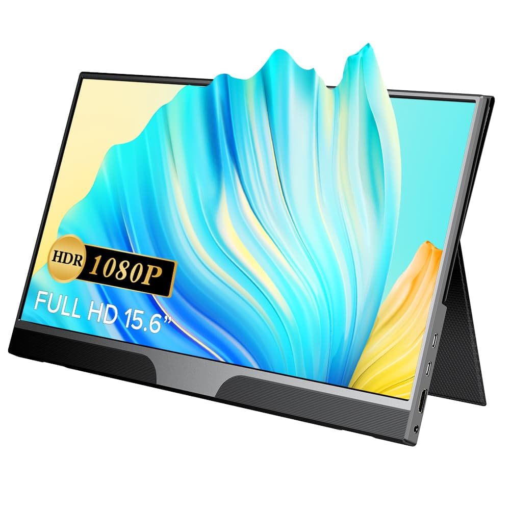 UPERFECT 15.6" Portable Monitor for Home & Office, 1080P FHD USB-C HDMI ...