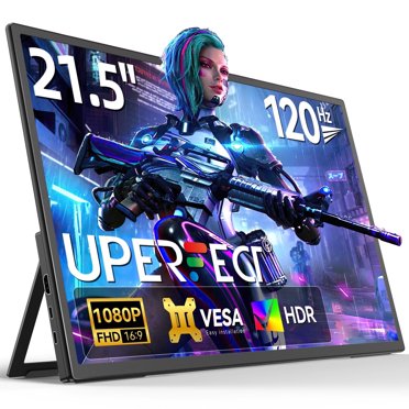UPERFECT Portable Monitor for laptop, 15.6" 1080P Second External ...