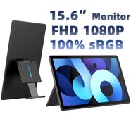 Free Shipping! 18.5" Portable Gaming Monitor 120HZ, AZMKOO 1080P IPS ...