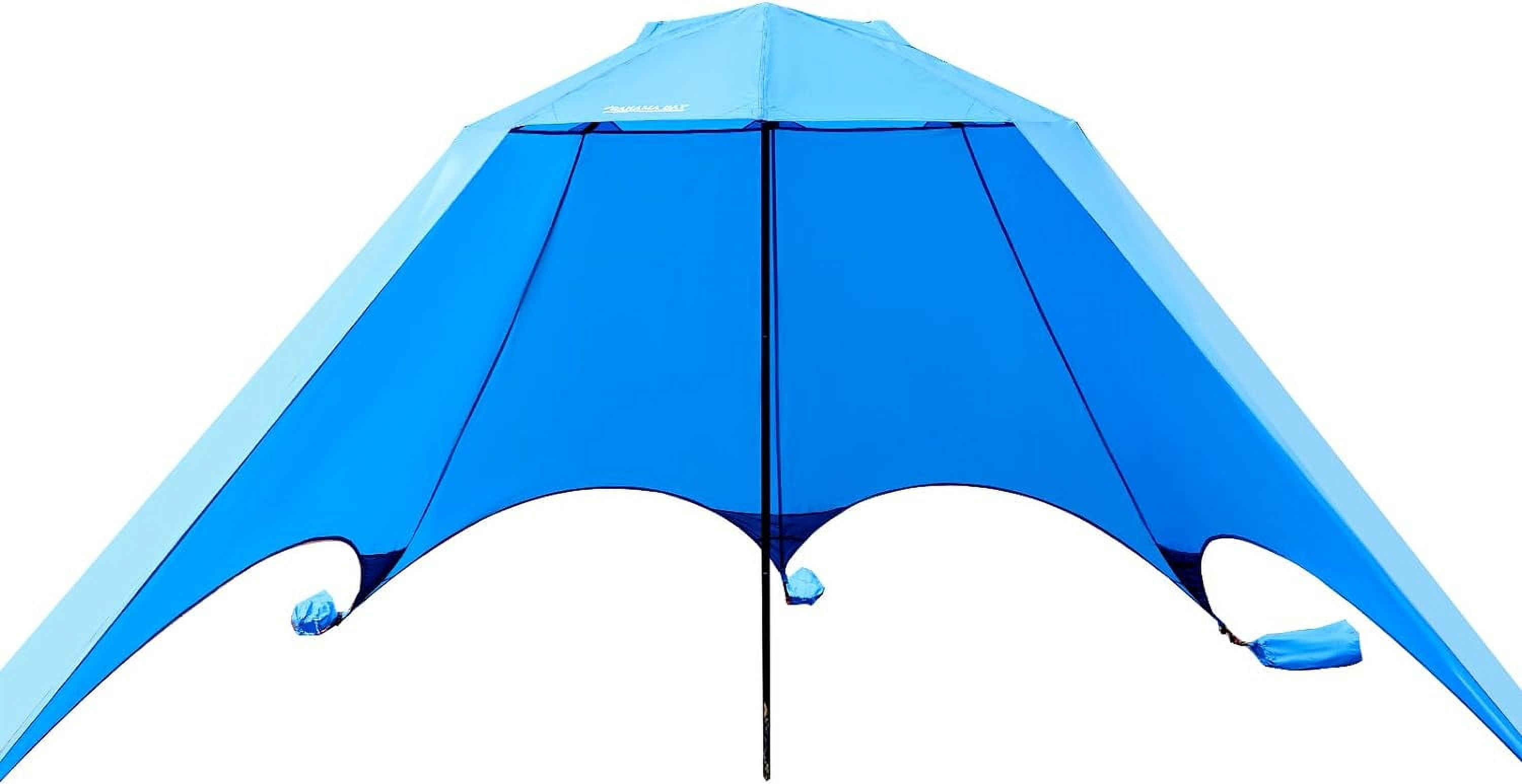 UPF 50+ Easy Set Up Beach Canopy Tent Sun Shade,10.9x9.6 FT Portable ...