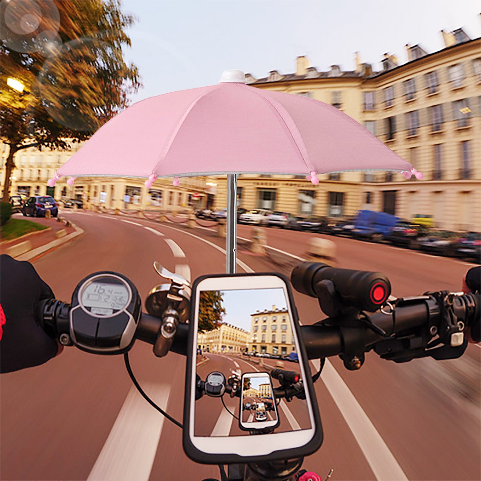 UPF 50+ Phone Umbrella Sun Shade with Powerful Suction Cup - UVB & Heat ...